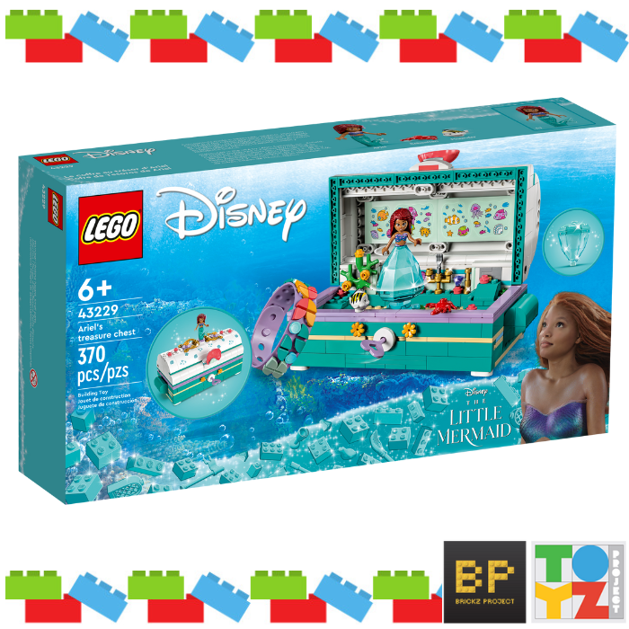 Lego 43229 Disney - Ariel's Treasure Chest - Original | Lazada Indonesia