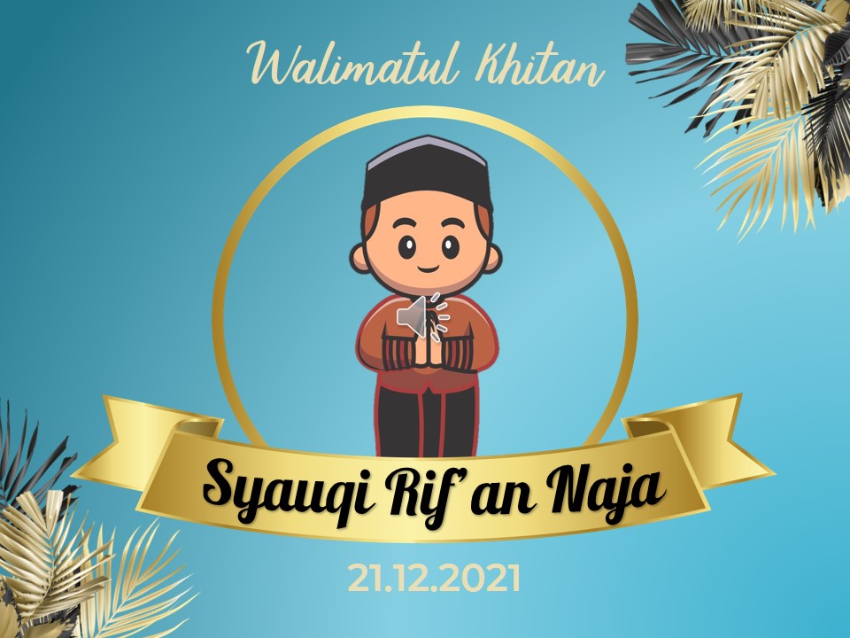 Undangan Khitan murah / Undangan Video Khitan / Undangan Digital Khitan ...