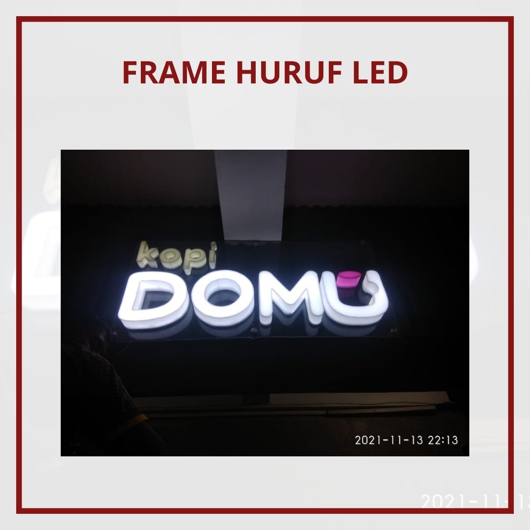 Frame Huruf Letter Sign Logo Sign Led | Lazada Indonesia
