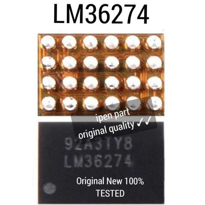 IC Lampu LM36274 Samsung A12 Original New Tested Display Light LM 36274 ...
