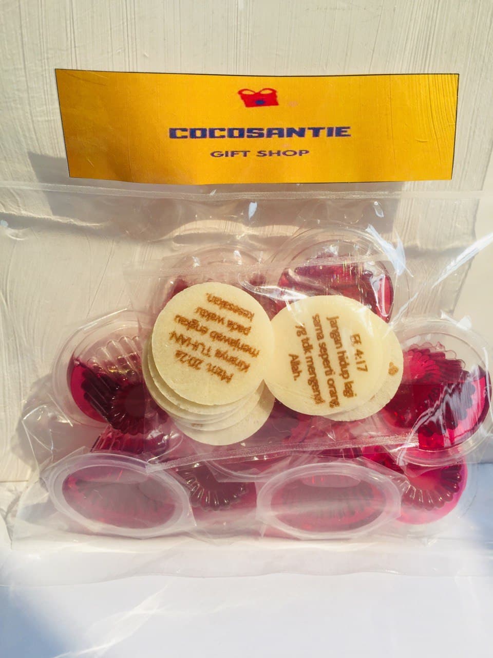 Anggur Perjamuan Kudus + Hosti/Roti Ayat - Isi 10 | Lazada Indonesia