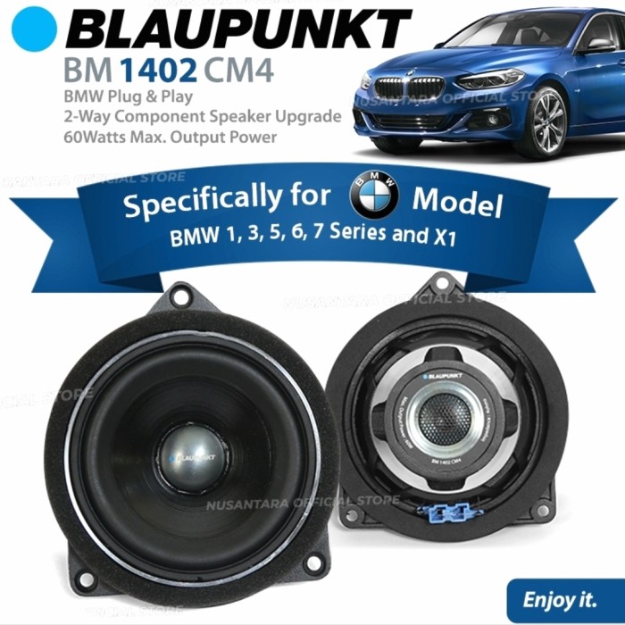 BLAUPUNKT BM 1402 CM4 KHUSUS SPEAKER MOBIL BMW | Lazada Indonesia