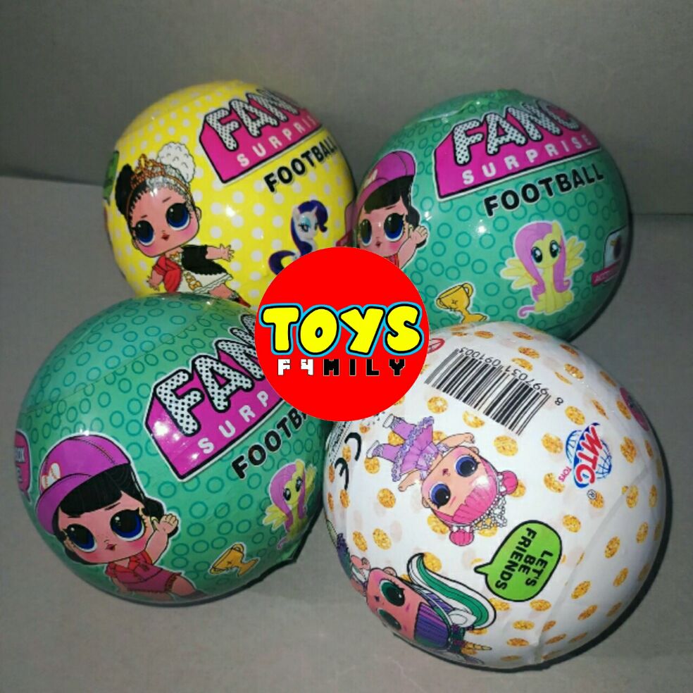2pcs bola kejutan / bola surprise / kartun LOL | Lazada Indonesia
