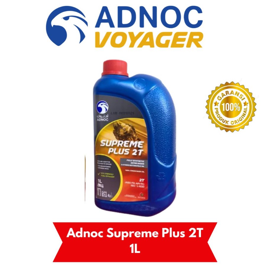 Adnoc Supreme Plus 2T Oli Samping Full Synthetic Motor Ninja Rx King ...