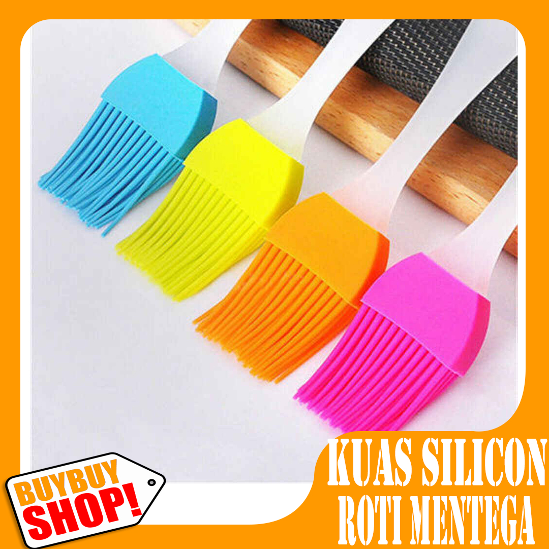 Kuas Silikon Roti Mentega Bumbu Food Brush Silicone Cake Barbeque ...