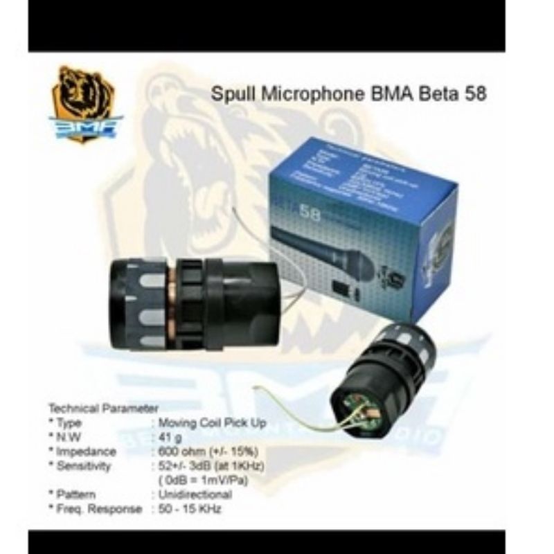Spul Spool Mic Microphone BMA SR 501/502/503 original BMA | Lazada Indonesia