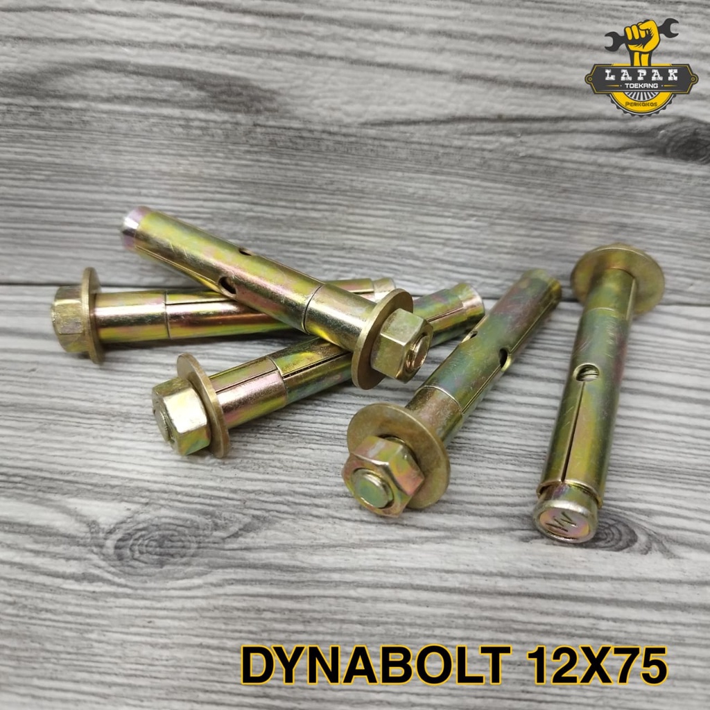 Dynabolt 12 x 75 Wowo Dinabolt Baut Beton 12X75 | Lazada Indonesia
