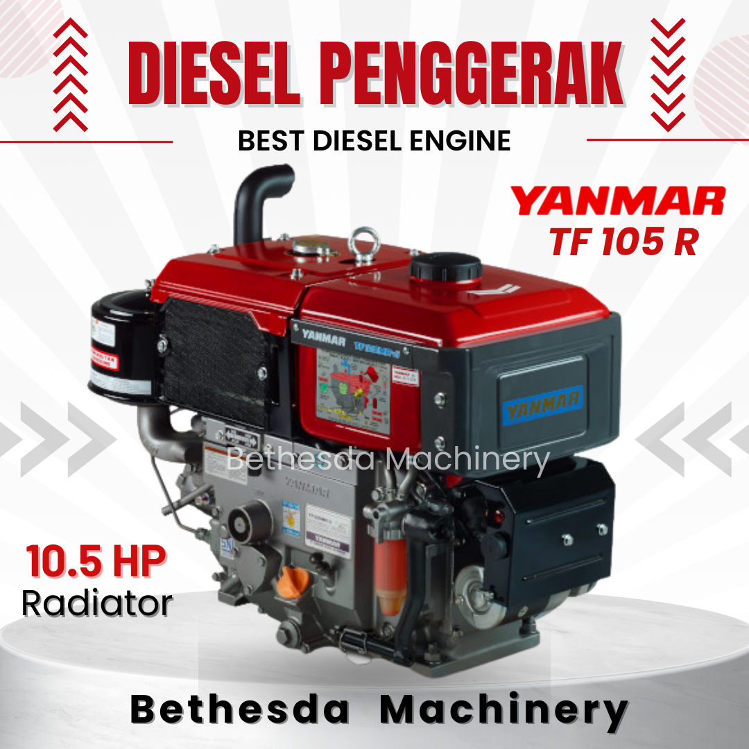 Diesel Yanmar 10.5 HP mesin penggerak 10 pk YANMAR TF 105 R | Lazada Indonesia