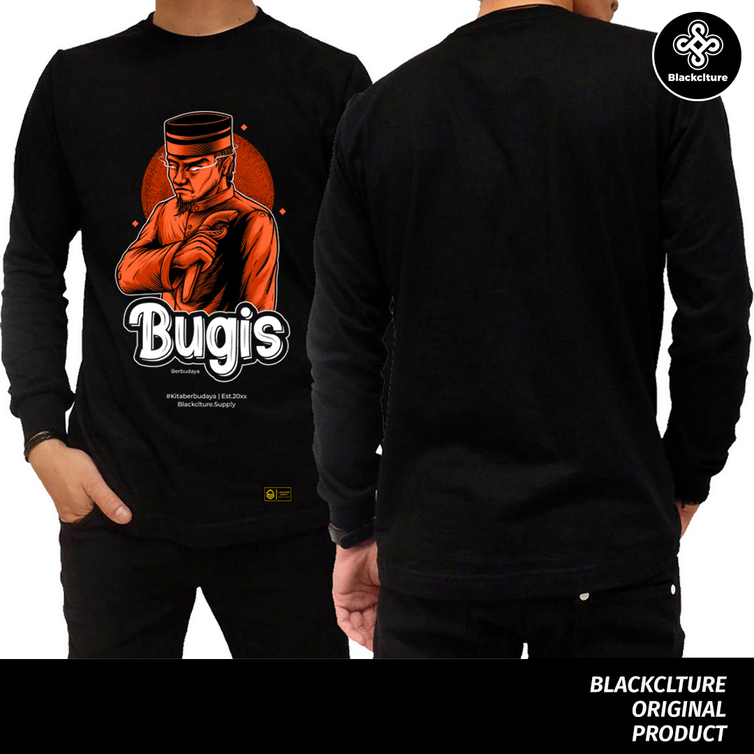 [PREMIUM] Blackclture Men Shirt Edisi Bugis / Kaos Makassar / Kaos ...