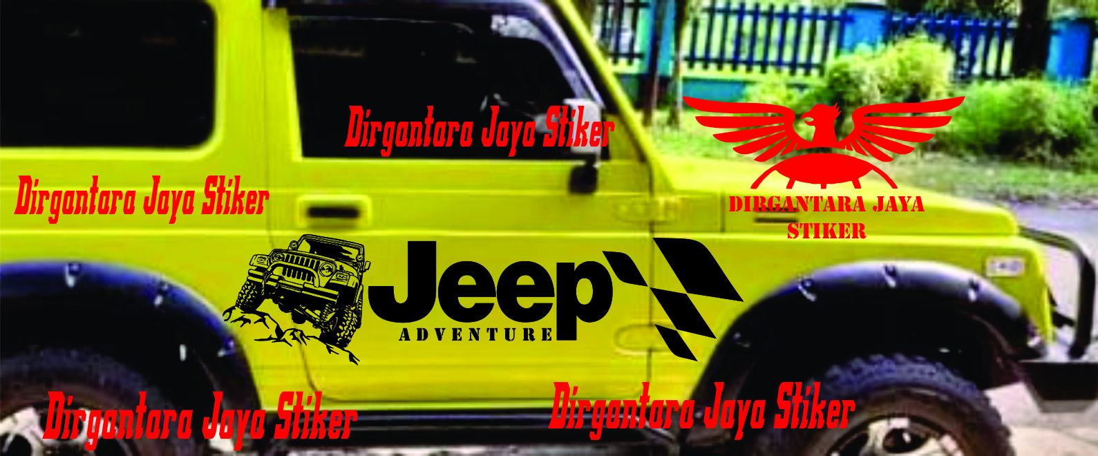 STIKER MOBIL JEEP STICKER MOBIL JEEP ADVENTURE STIKER MOBIL JEEP ...