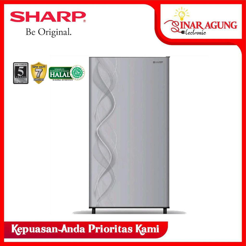 SHARP Kulkas 1 Pintu [166 L] SJ-N182D-AS - Silver | Lazada Indonesia