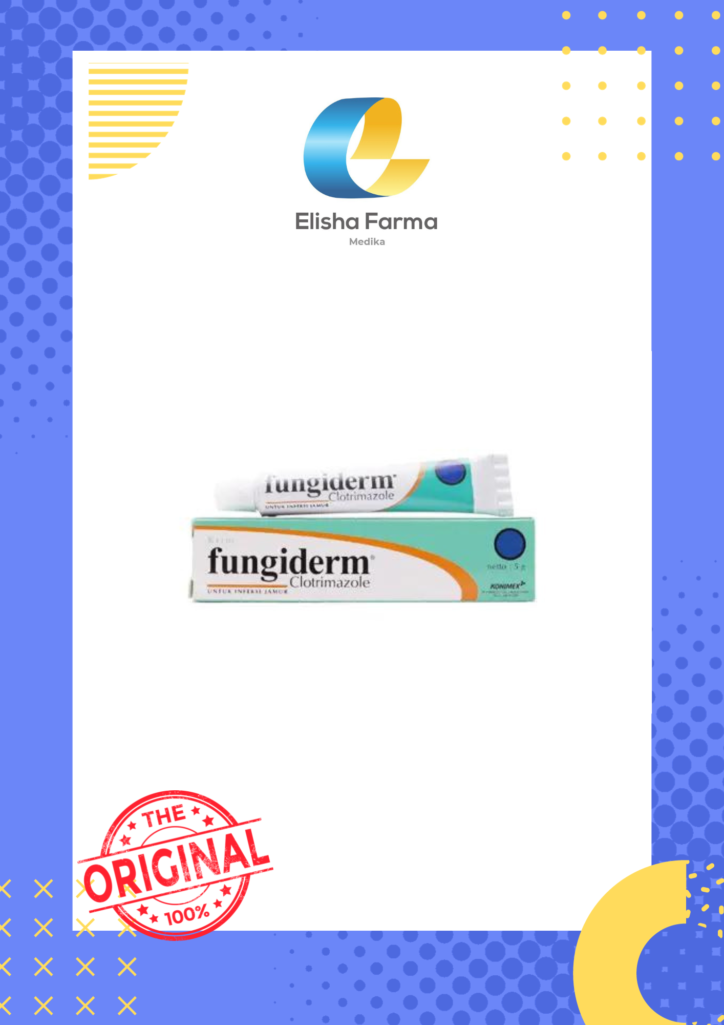 Fungiderm Krim 5/10gr - Krim Fungiderm Clotrimazole Salep Infeksi Jamur ...