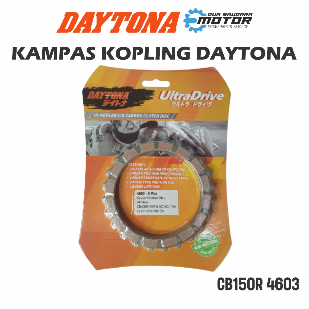 KAMPAS KOPLING ALL NEW CB150R DAYTONA 4603 APILKASI MOTOR CB/ CBR150R/ SONIC | Lazada Indonesia