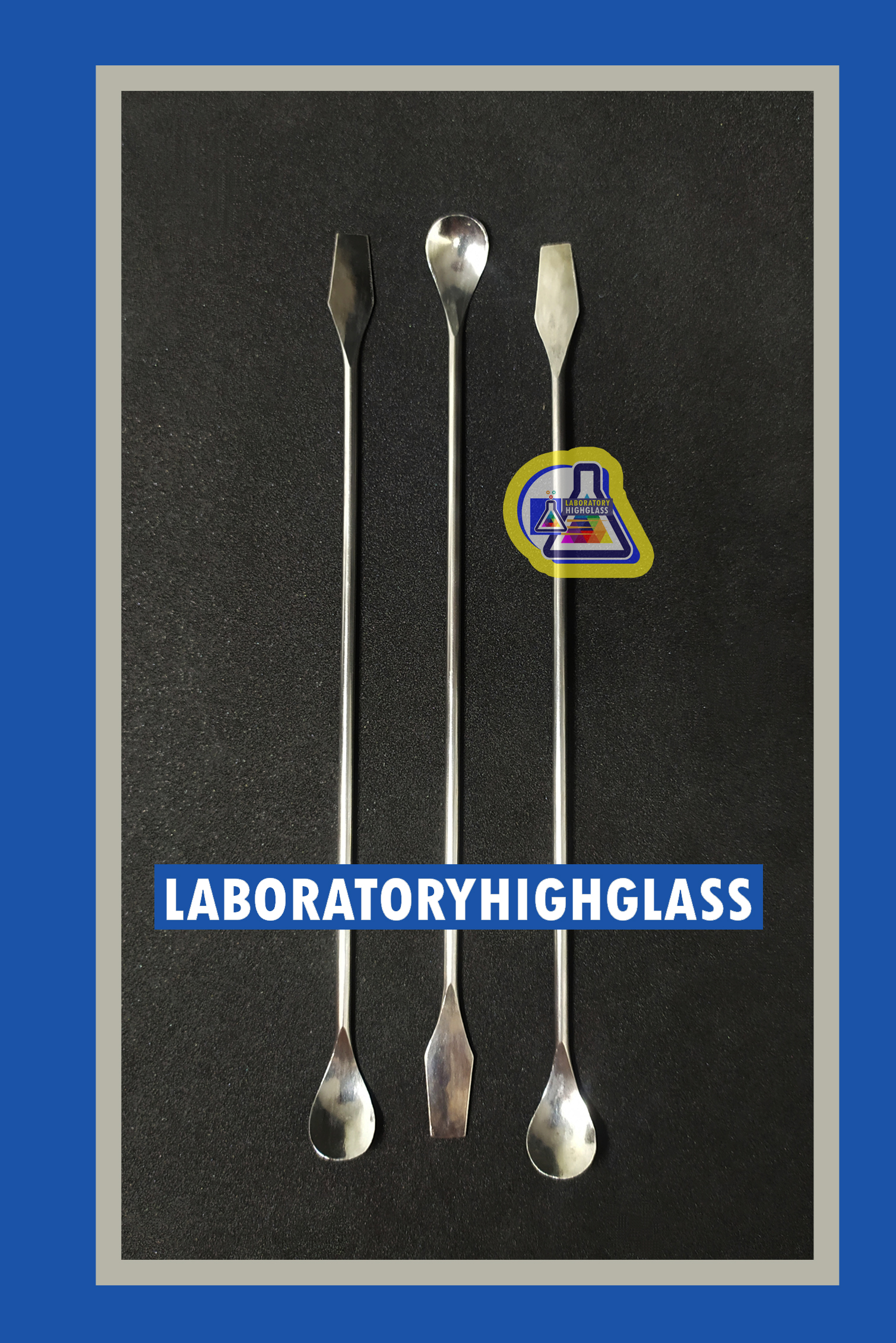 Sendok kimia - Spatula stainless | Lazada Indonesia