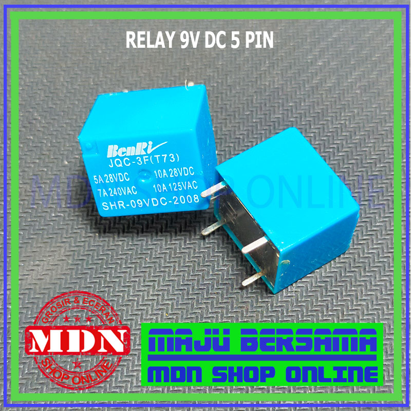 Relay 9V 5Pin 7A | Lazada Indonesia