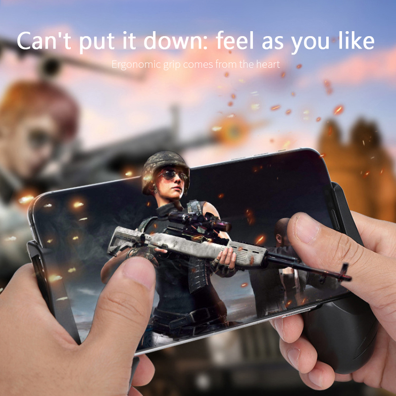 Temoo Gamepad สำหรับ PUBG Mobile จอยเกม Pubg Controller จอยสติ๊กมือถือ Trigger Gamepad Extended ...