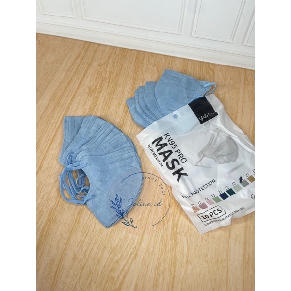 MASKER KN95 Y&B CARE PRO isi 10pcs / MASKER KN95 PRO Y&B CARE 5PLY 1 ...