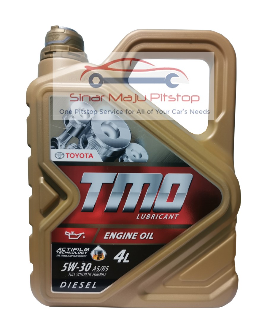 Toyota Motor Oil TMO Full Synthetic 5W-30 A5-B5 - Pelumas Oli Mesin ...