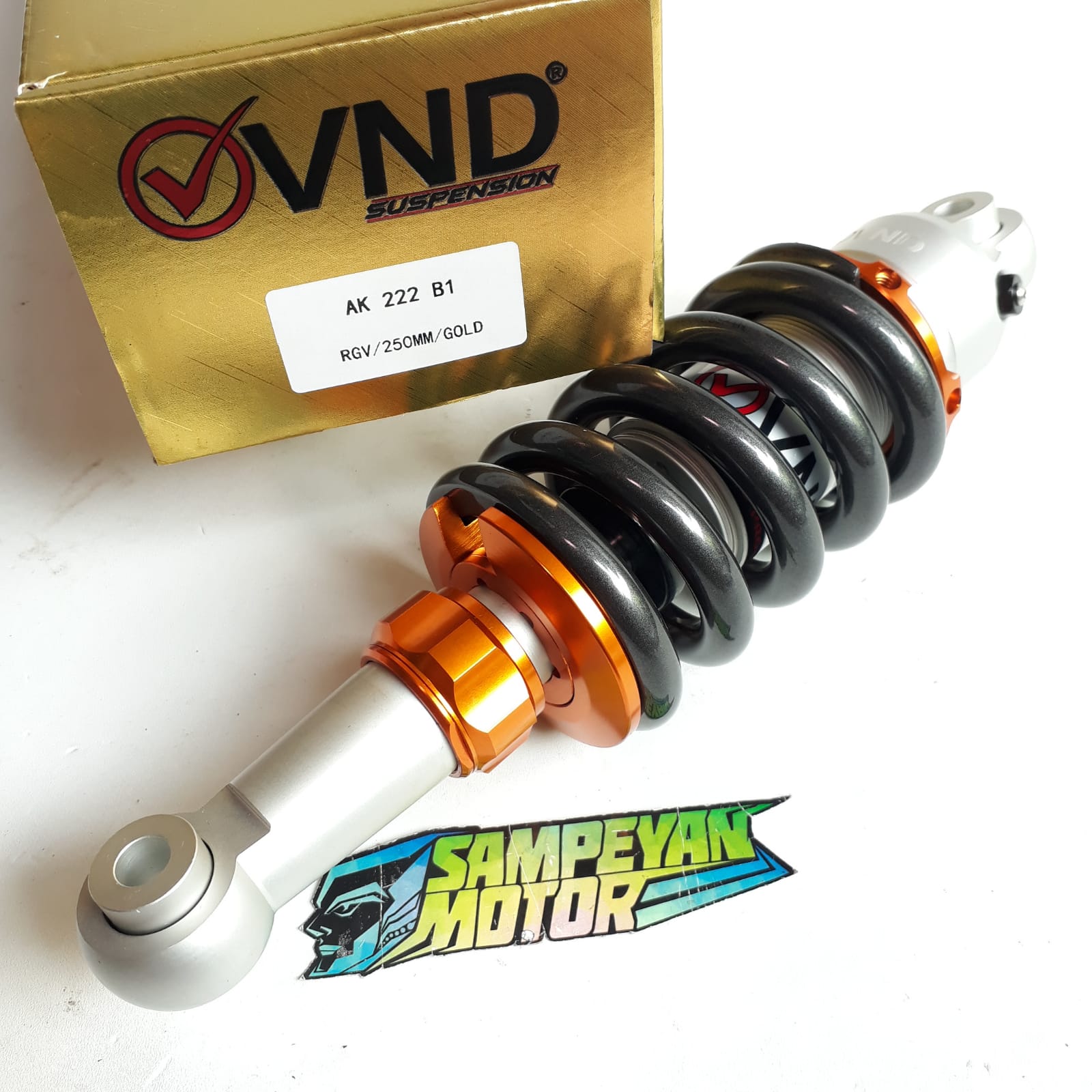 Shock Sok Skok Belakang Non Tabung VND AK 222 B1 Suzuki Satria R 2T RGV Titanium | Lazada Indonesia