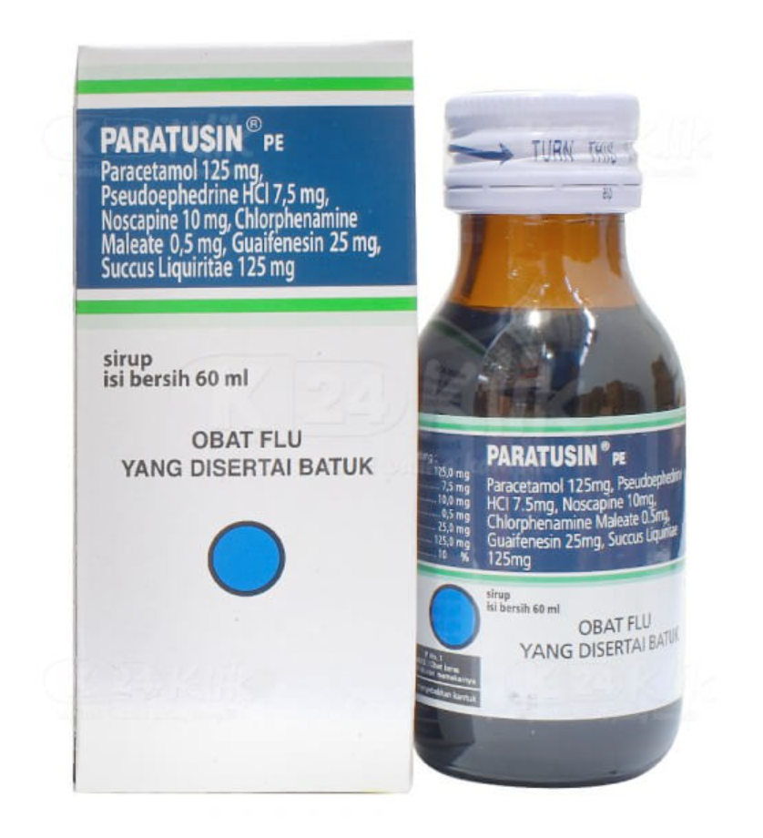PARATUSIN SYRUP 60 ML | Lazada Indonesia