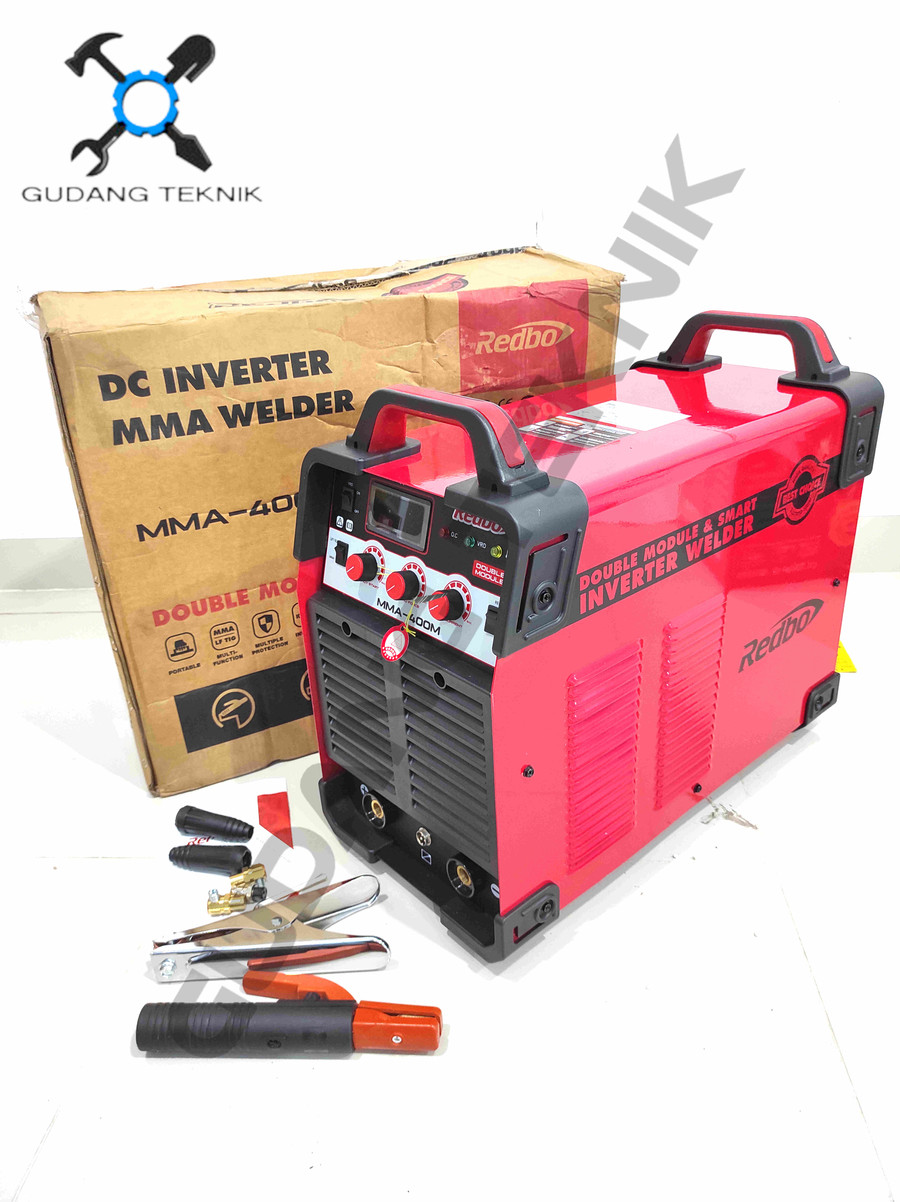 Mesin Las Listrik 400A REDBO MMA-400M 3PHASE / Inverter Trafo Travo Las MMA 400M 3Ph - Inverter ...