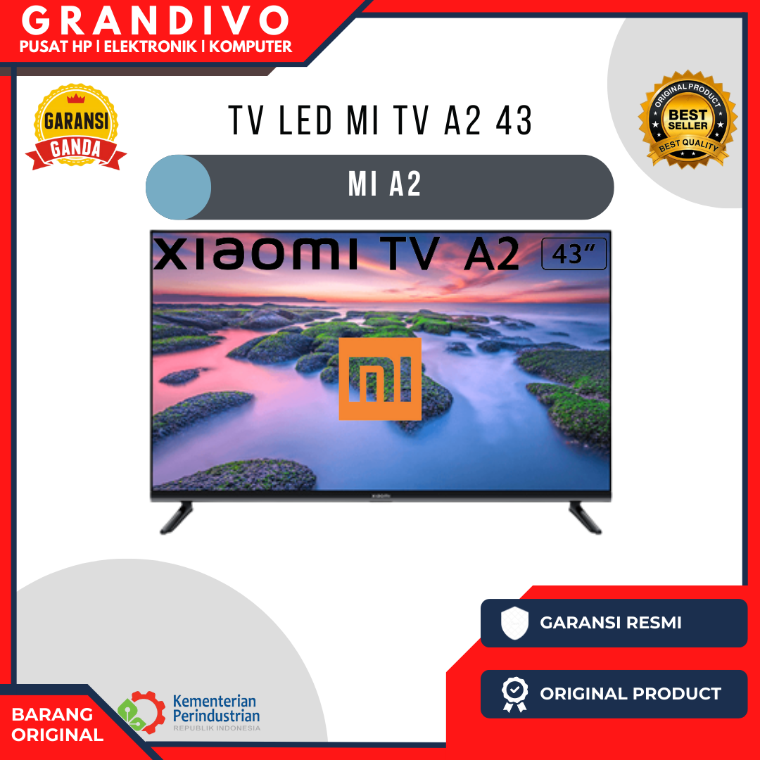 TV LED Mi TV A2 43" | 32" Garansi Resmi - Grandivo | Lazada Indonesia