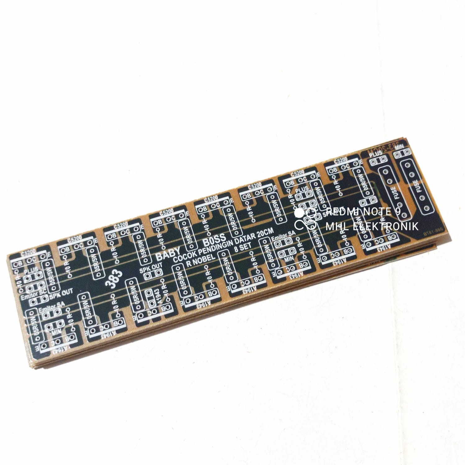 PCB Line Final Resistor Noble 8 Set Transistor Final Toshiba/NJW dan ...