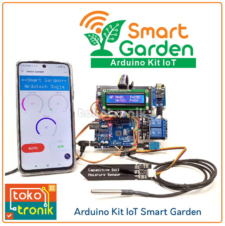 Arduino IoT Smart Garden - Kit Arduino IoT Penyiram Tanaman Otomatis ... Arduino IoT Smart Garden - Kit Arduino IoT Penyiram Tanaman Otomatis ...