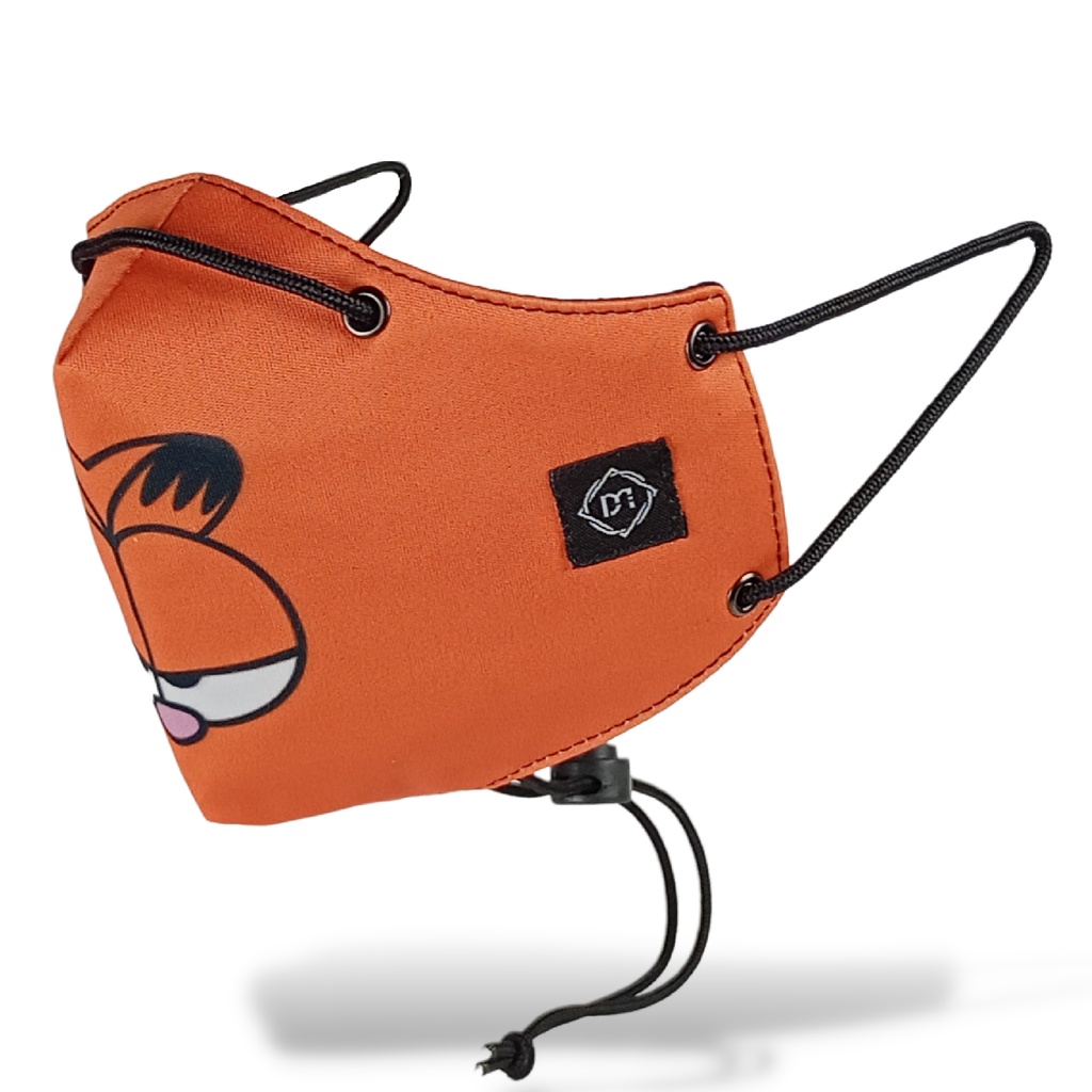 Garfield Earloop - DMI MASK | Masker Kain Distro Anti Bakteri | Lazada ...
