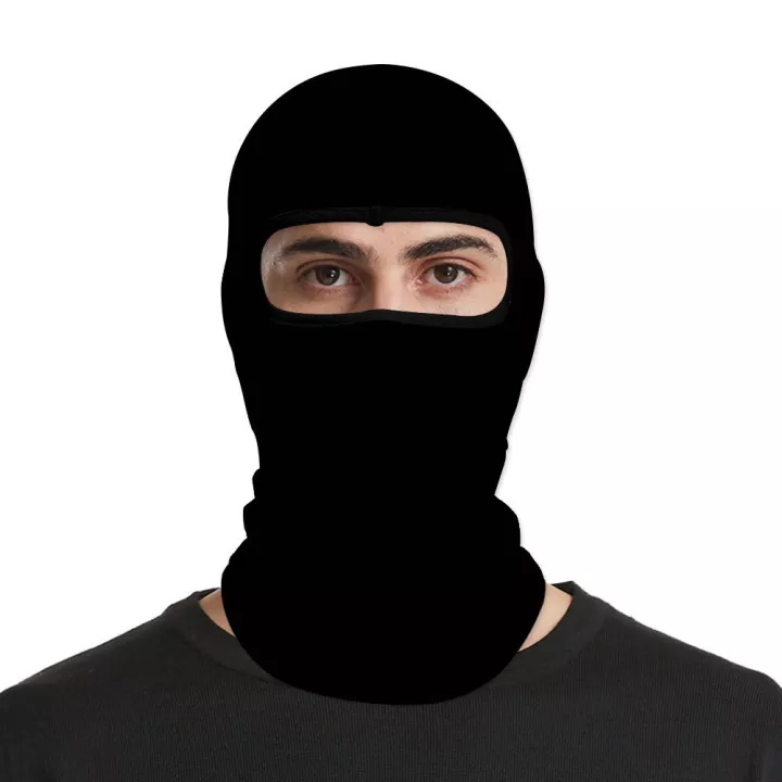 cod promo buff masker full face model ninja| buff ninja hitam polos ...