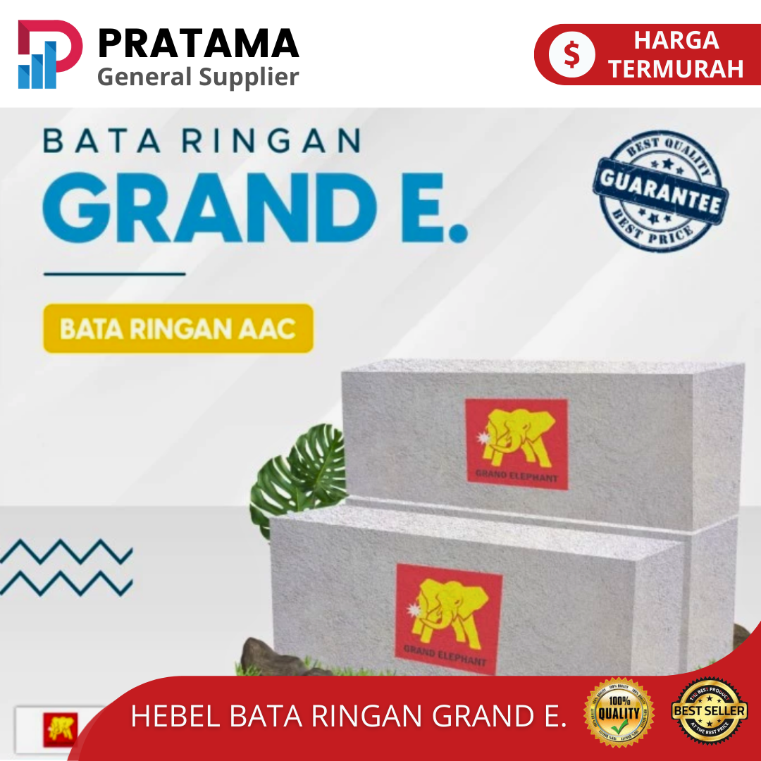 HEBEL AAC Grand Elephant GRADE A1 / surabaya / Bata Ringan AAC GE ...