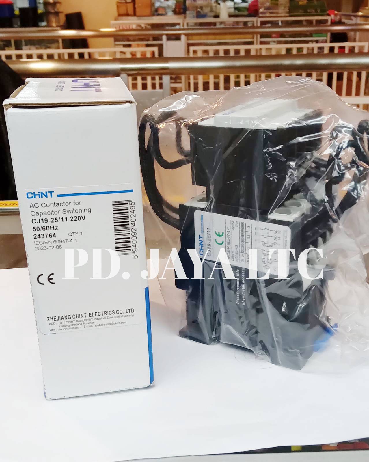 Chint AC Contactor For Capacitor Switching CJ19-25/11 | Lazada Indonesia