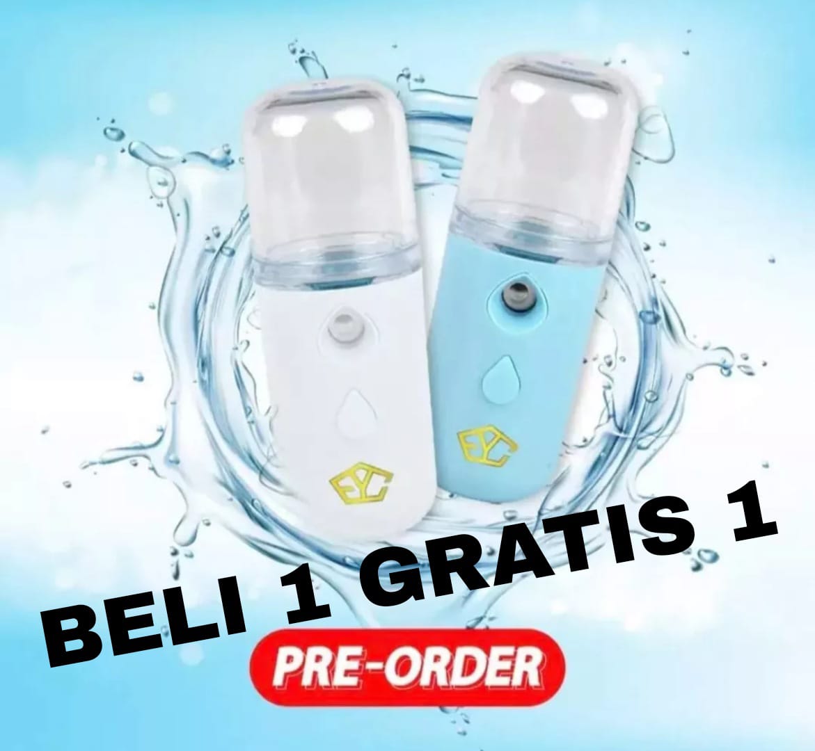 BELI 1 GRATIS 1 ORIGINAL Nano Spray-USB Wajah Sprayer Wajah Moisturizing Mist Spray Mesin Wajah ...