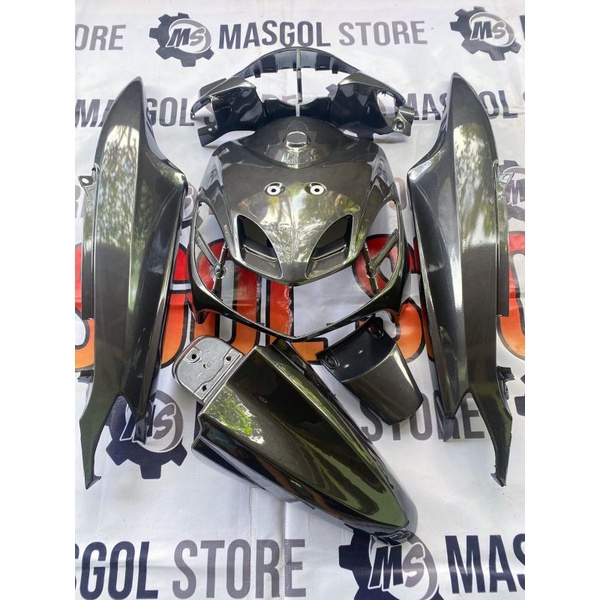 Cover full body halus Yamaha Mio smile warna abu-abu | Lazada Indonesia