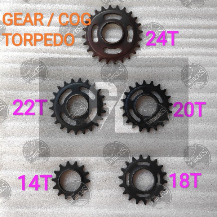Gear Gir Cog Torpedo Coaster Brake Sepeda Onthel Fixie Jengki | Lazada ...