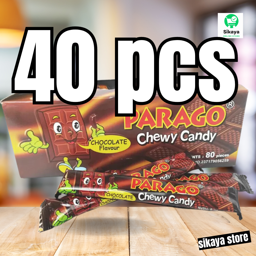 Permen Coklat Parago Choco Chewy Candy Box isi 80 pcs | Lazada Indonesia