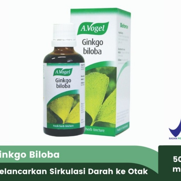 AVOGEL Gingko Biloba 50ml Melancarkan Sirkulasi Darah ke Otak | Lazada ...