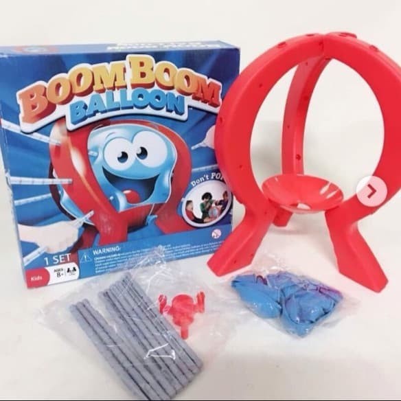 Boom Boom Ballon Mainan Anak Keluarga Boom Balloon Board Game Seru ...
