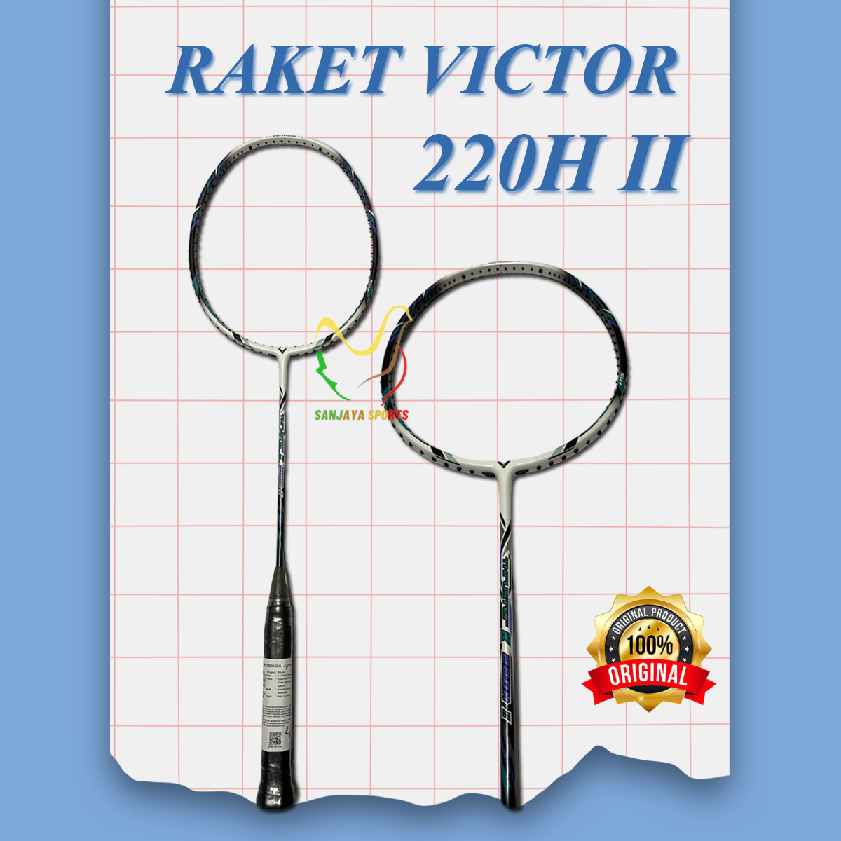 RAKET VICTOR BADMINTON BULUTANGKIS VICTOR THRUSTER TK 220H II | Lazada ...