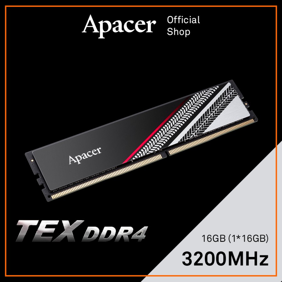 Ram Apacer TEX 8GB 16GB DDR4 3200MHz Longdimm / Komputer | Lazada Indonesia