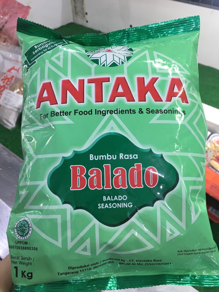 Antaka Balado 1 Kg Bumbu Tabur Rasa Balado Seasoning | Lazada Indonesia