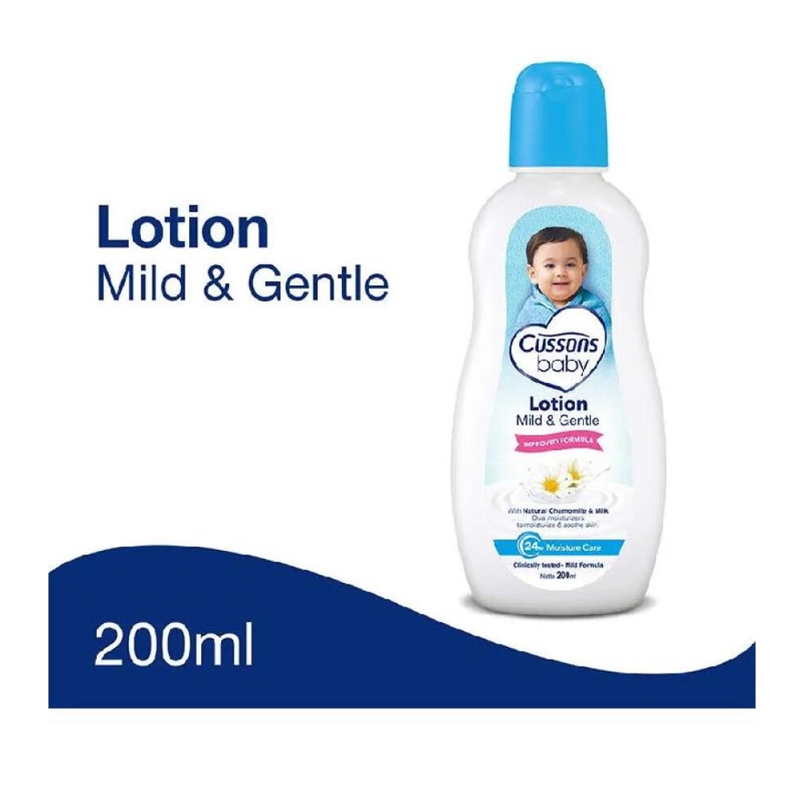 Cussons Baby Oil Biru 200ml | Lazada Indonesia