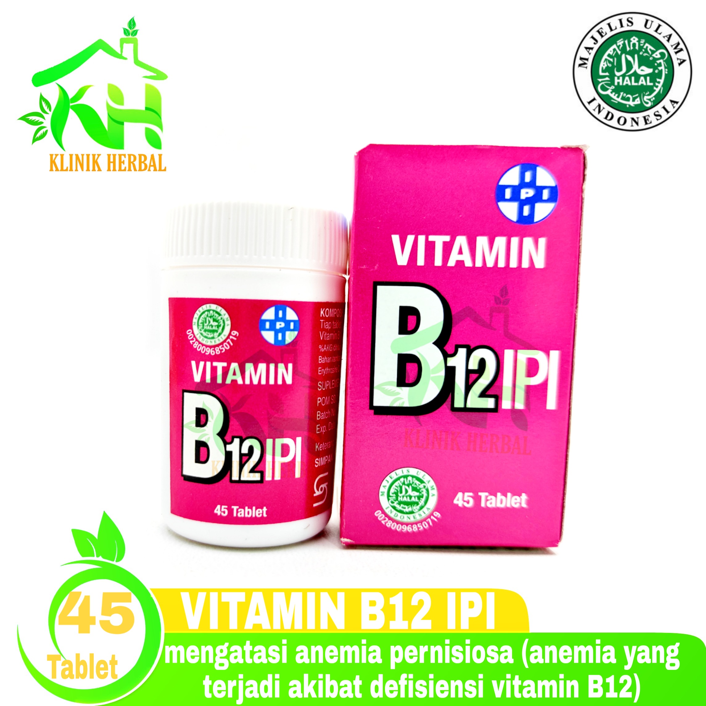 VARIAN Vitamin Ipi isi 45 tablet- IPI vitamin | Lazada Indonesia
