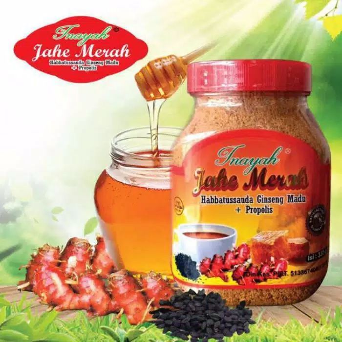Jahe merah plus habatussauda dan propolis inayah | Lazada Indonesia