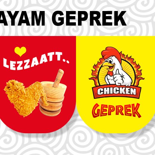 BANNER SPANDUK RENDA / BANNER SPANDUK BOOTH FRIED CHICKEN AYAM GEPREK ...