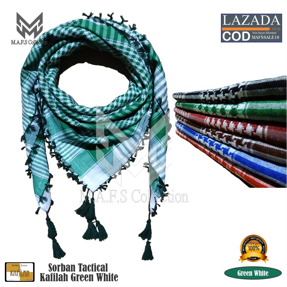 Sorban Tactical Sorban Haji Kafilah Motif | Lazada Indonesia