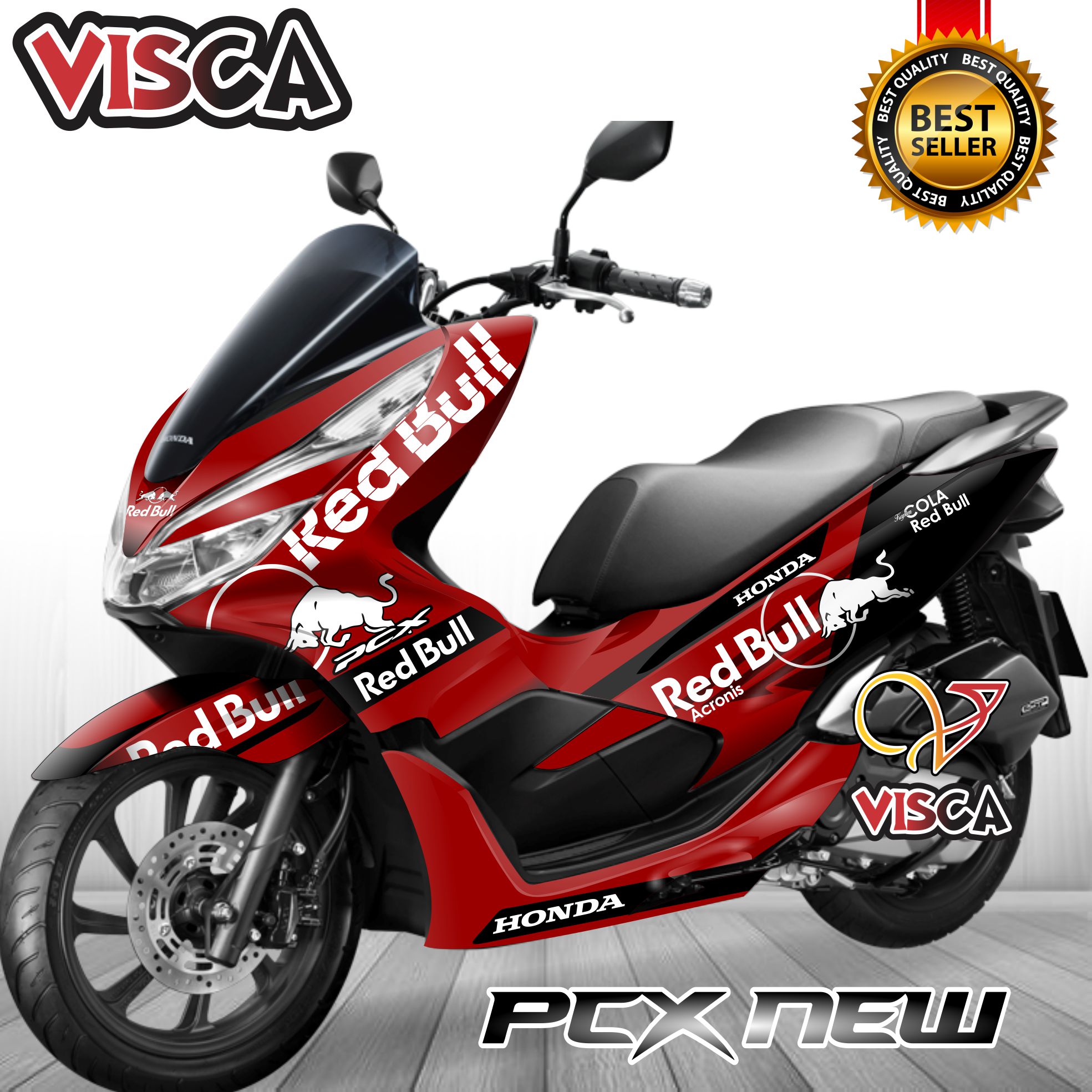Decal Pcx 150 Full Body Stiker Pcx 150 Terbaru 2022 Dekal Pcx Full Body ...