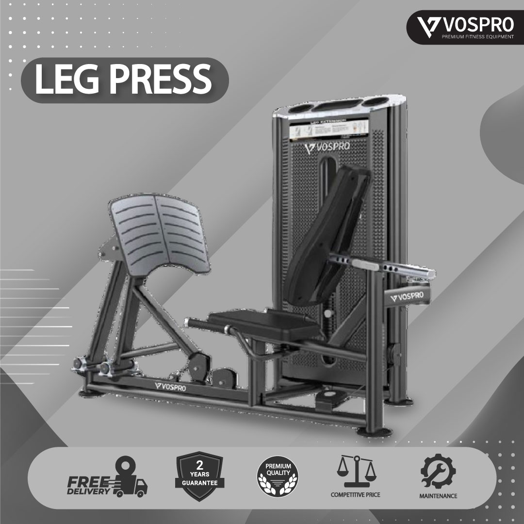 VOSPRO LEG PRESS Machine - Alat Olahraga Fitness Gym Komersial | Lazada ...