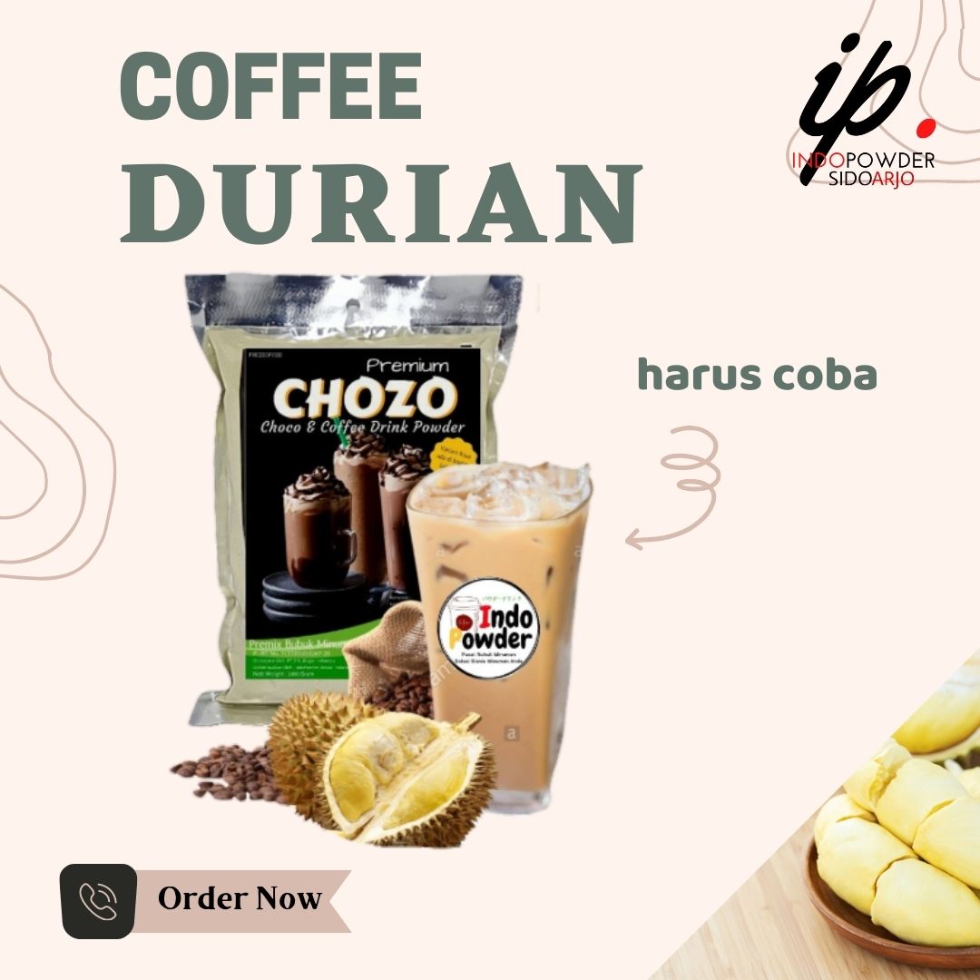 Coffee Durian Powder 1 Kg / Bubuk Kopi Durian / Powder Coffee Durian ...