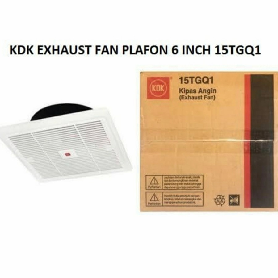 EXHAUST FAN CEILING / PLAFON KDK 15TGQ 6 INCH | Lazada Indonesia